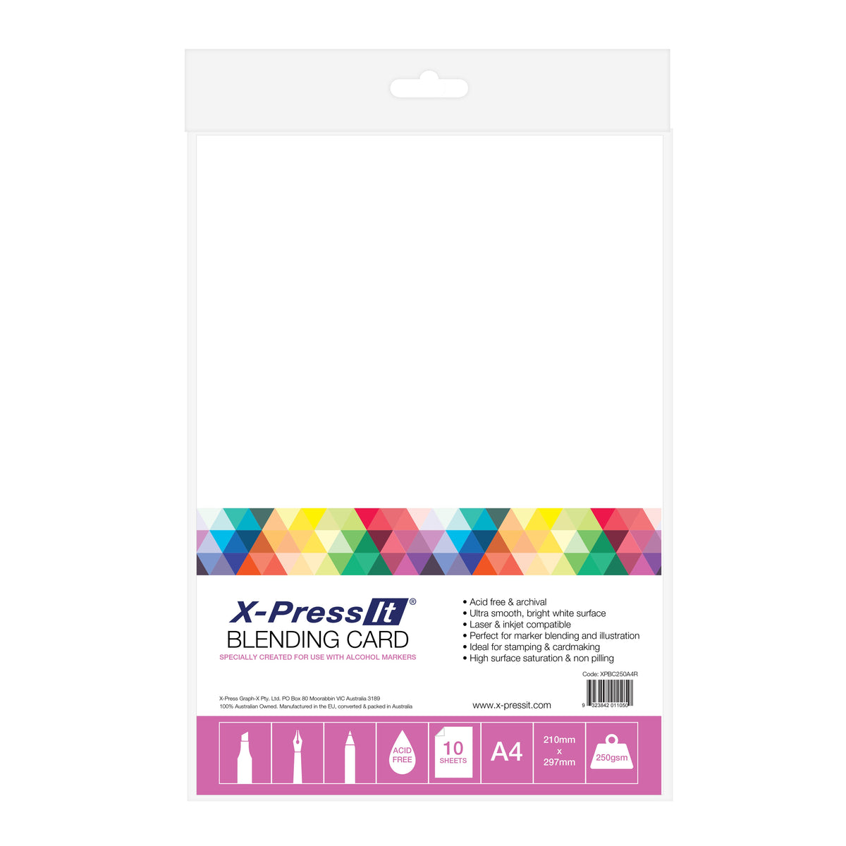 X-Press It Blending Card A4 (10pk) – artistsupplies.com.au